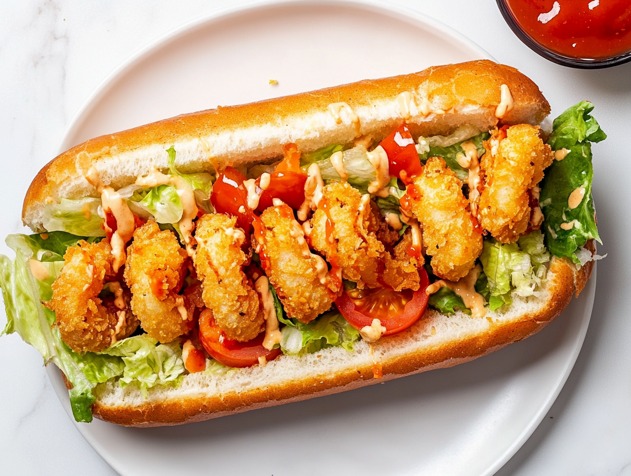 Classic Po'Boy Sandwiches With Shrimp Recipe For Dinners