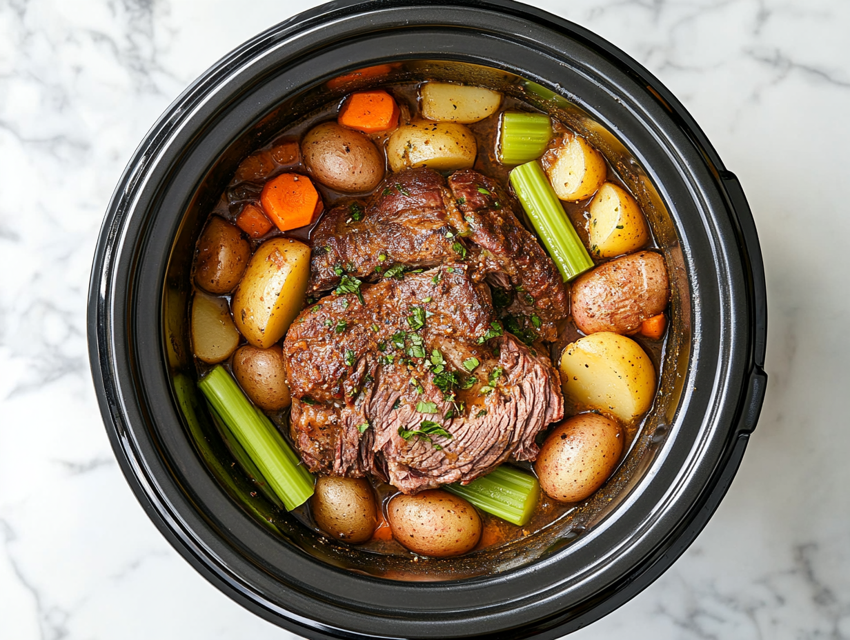 Crockpot Pot Roast Recipe Is The Ultimate Comfort Meal