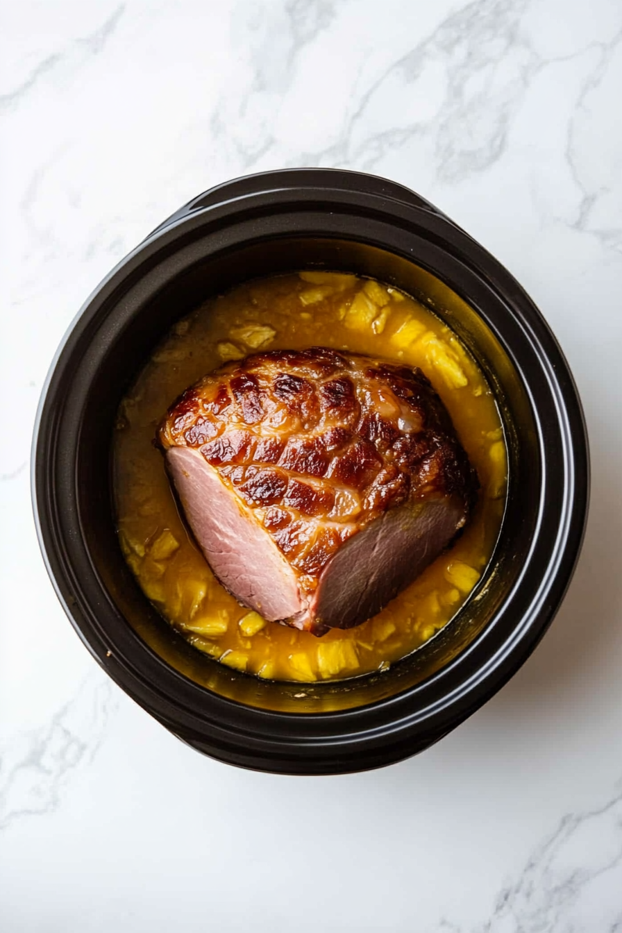 Crockpot Ham Recipe With The Slow Cooker Perfection!
