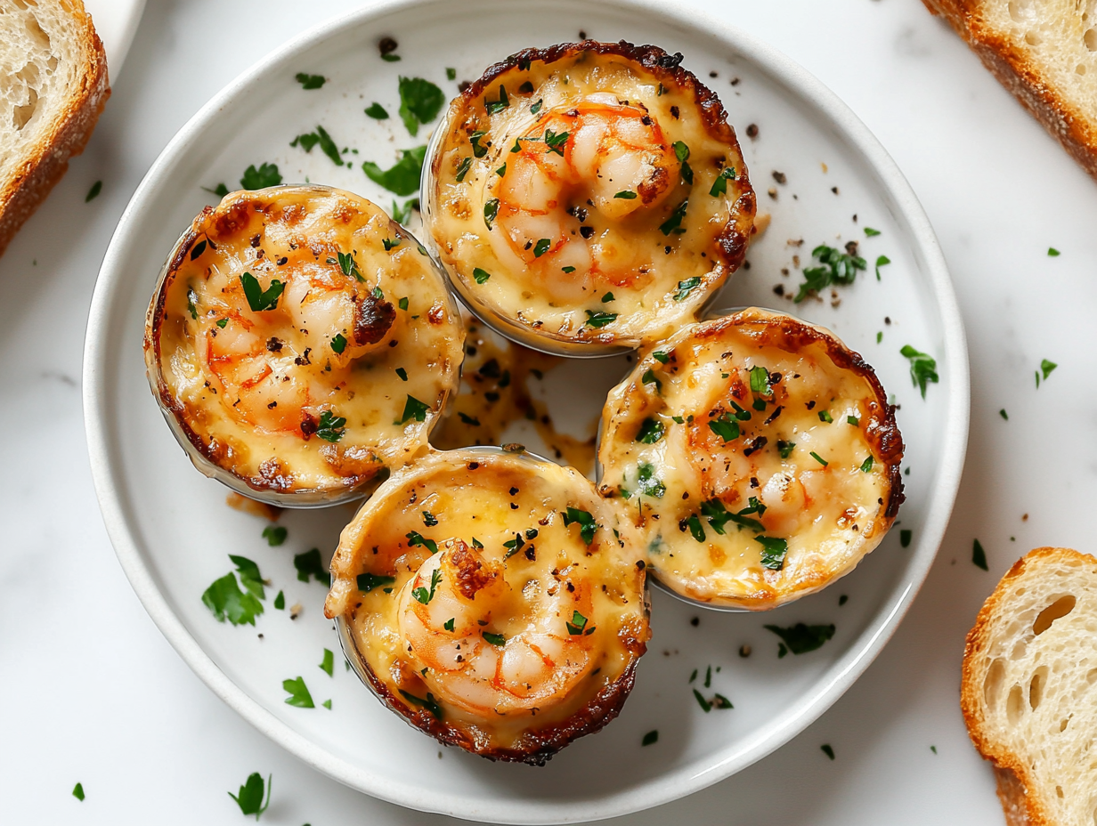Cheesy Garlic Shrimp Recipe To Take You On A Flavor Burst Trip ...