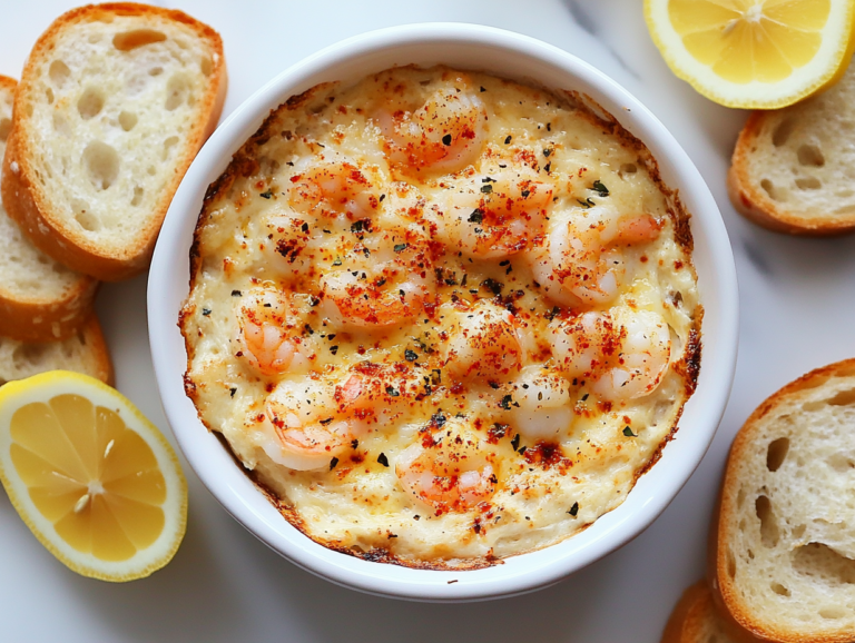 Creamy And Loaded Shrimp And Crab Dip Recipe