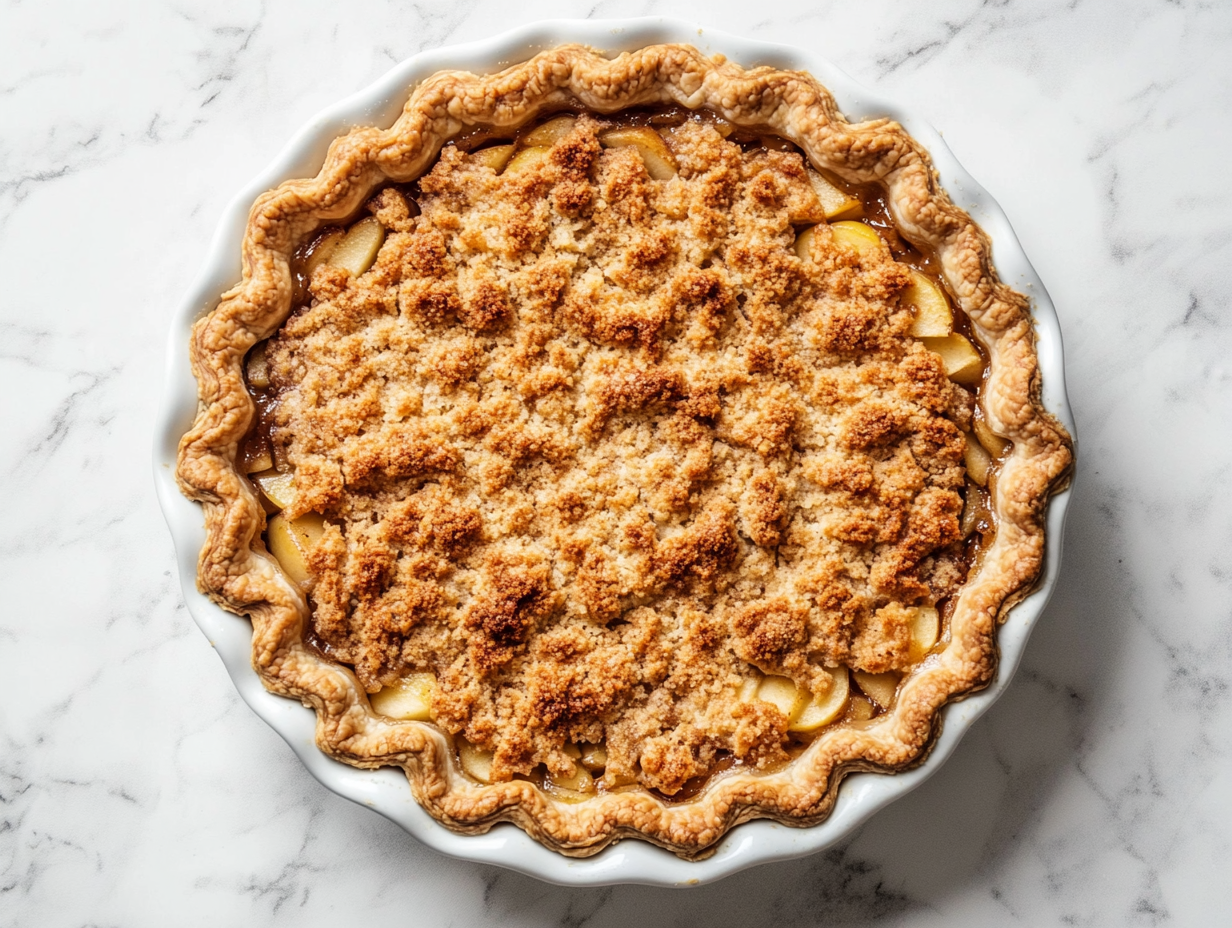 Apple Crumb Pie Recipe That Will Be A New Holiday Obsession