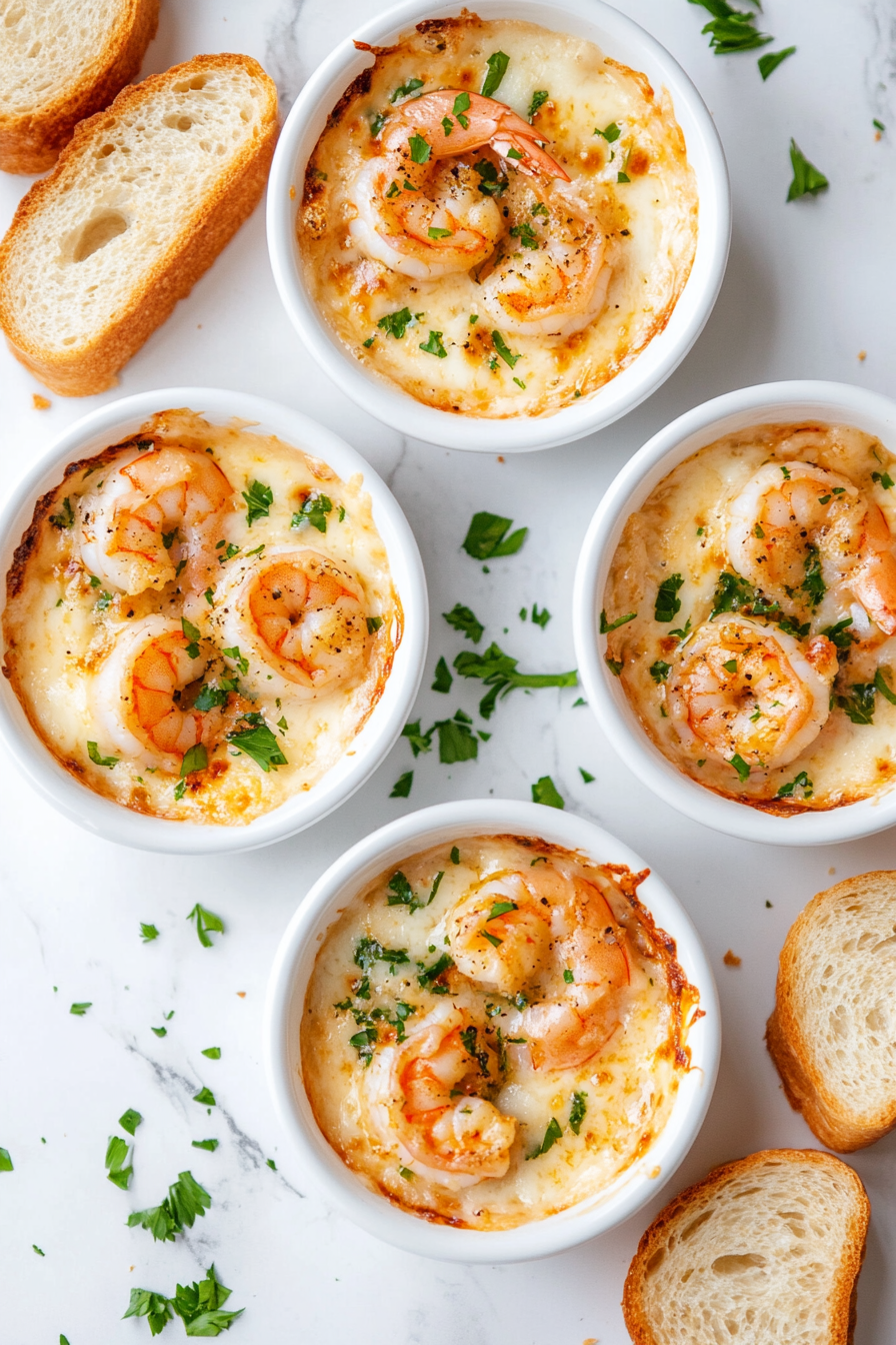 Cheesy Garlic Shrimp Recipe To Take You On A Flavor Burst Trip ...