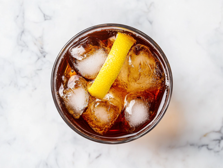 Whiskey And Coke Cocktail Recipe That's A Party Hit