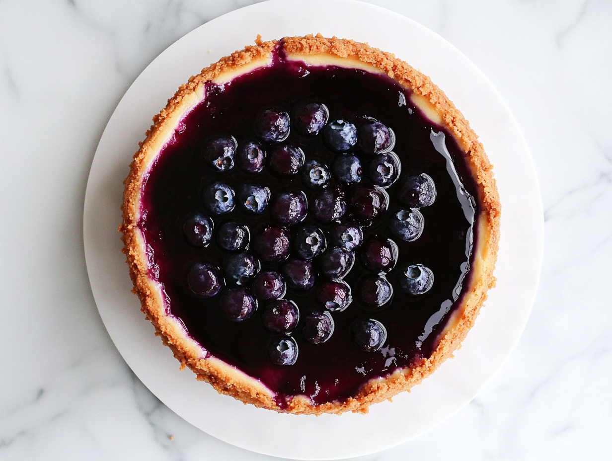 Blueberry Cheesecake Recipe Brings A Burst of Berry Bliss