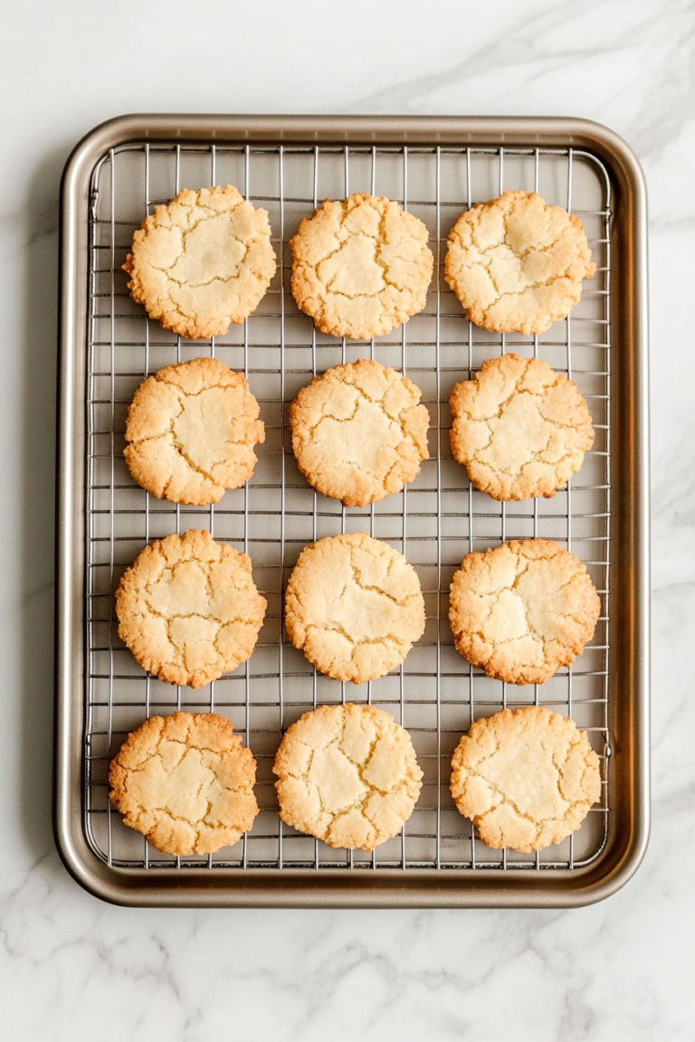 Buttery and Crispy Shortbread Cookies Recipe