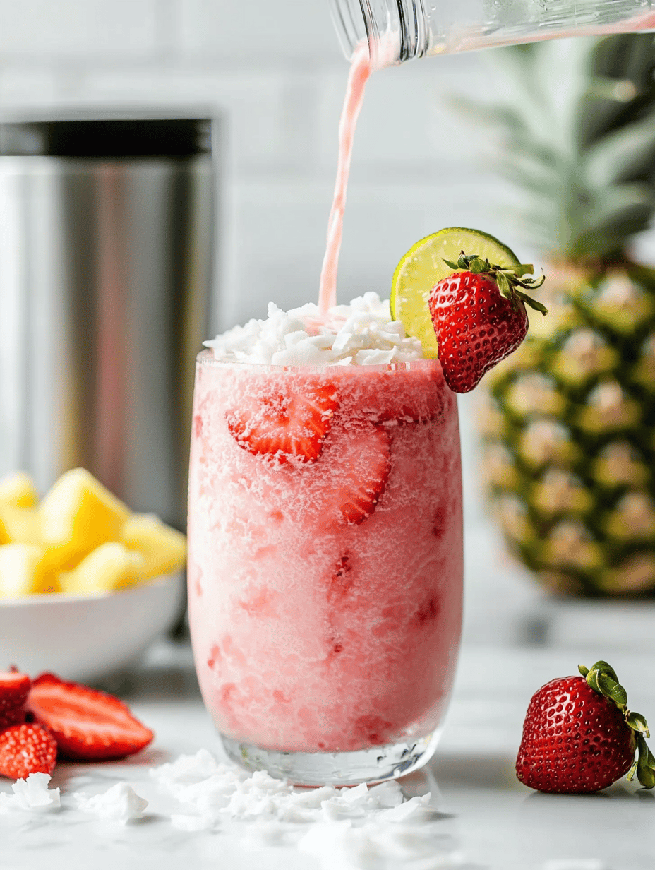 Strawberry Colada: The Unexpected Summer Escape - Simple and Delicious ...
