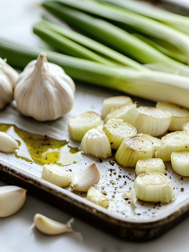 The Secret to Silky Roasted Garlic and Leek Soup That Nourishes Your ...