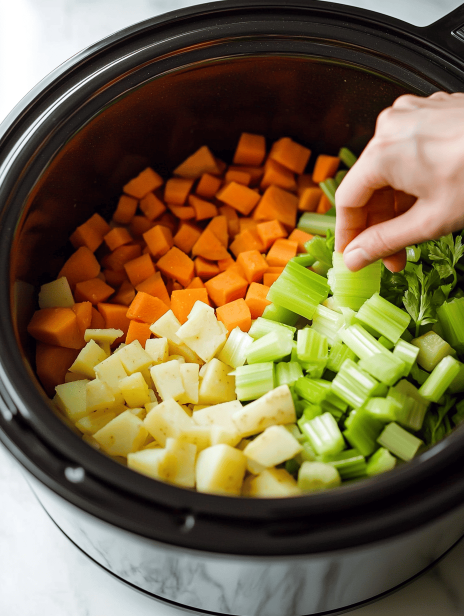 The Ultimate Crockpot Harvest Vegetable Soup for Cozy Fall Days ...