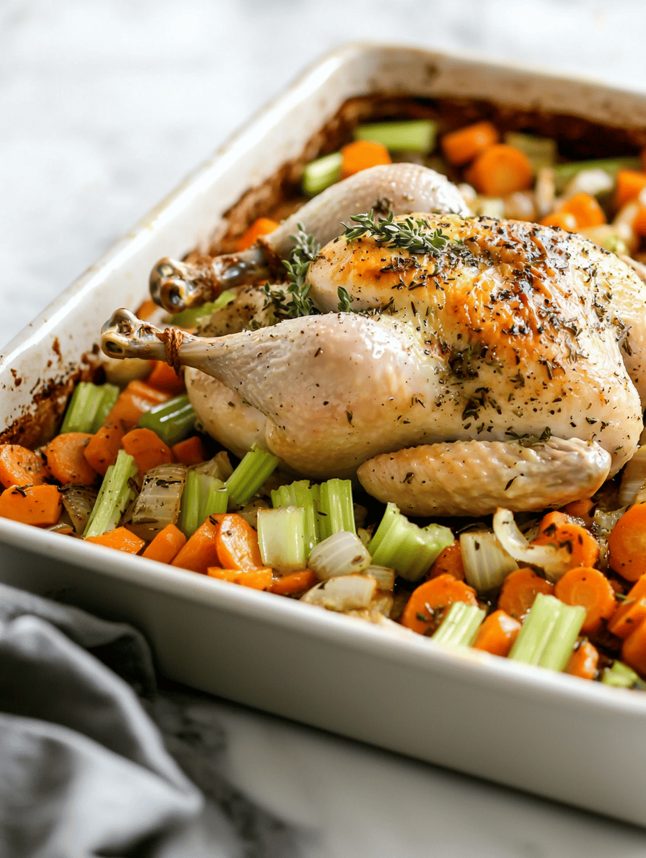 Farmhouse Charm: Slow Cooker Roasted Chicken & Vegetables for Lazy ...