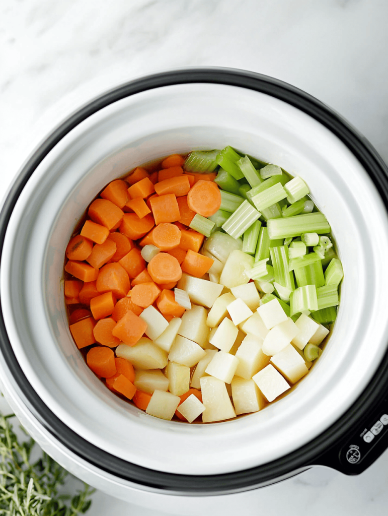 The Ultimate Crockpot Harvest Vegetable Soup for Cozy Fall Days ...