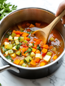 The Ultimate Crockpot Harvest Vegetable Soup for Cozy Fall Days ...