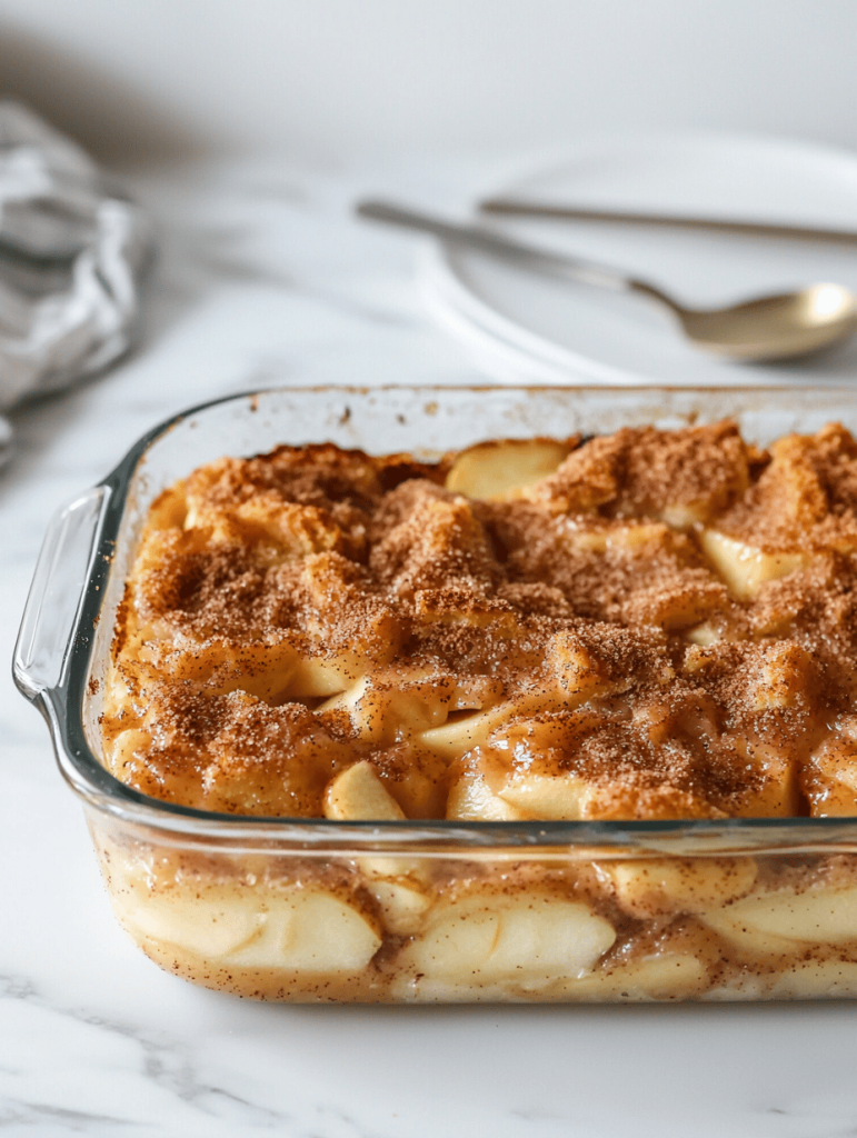 Apple & Cinnamon Roll Casserole: A Cozy Twist on Breakfast Bliss ...